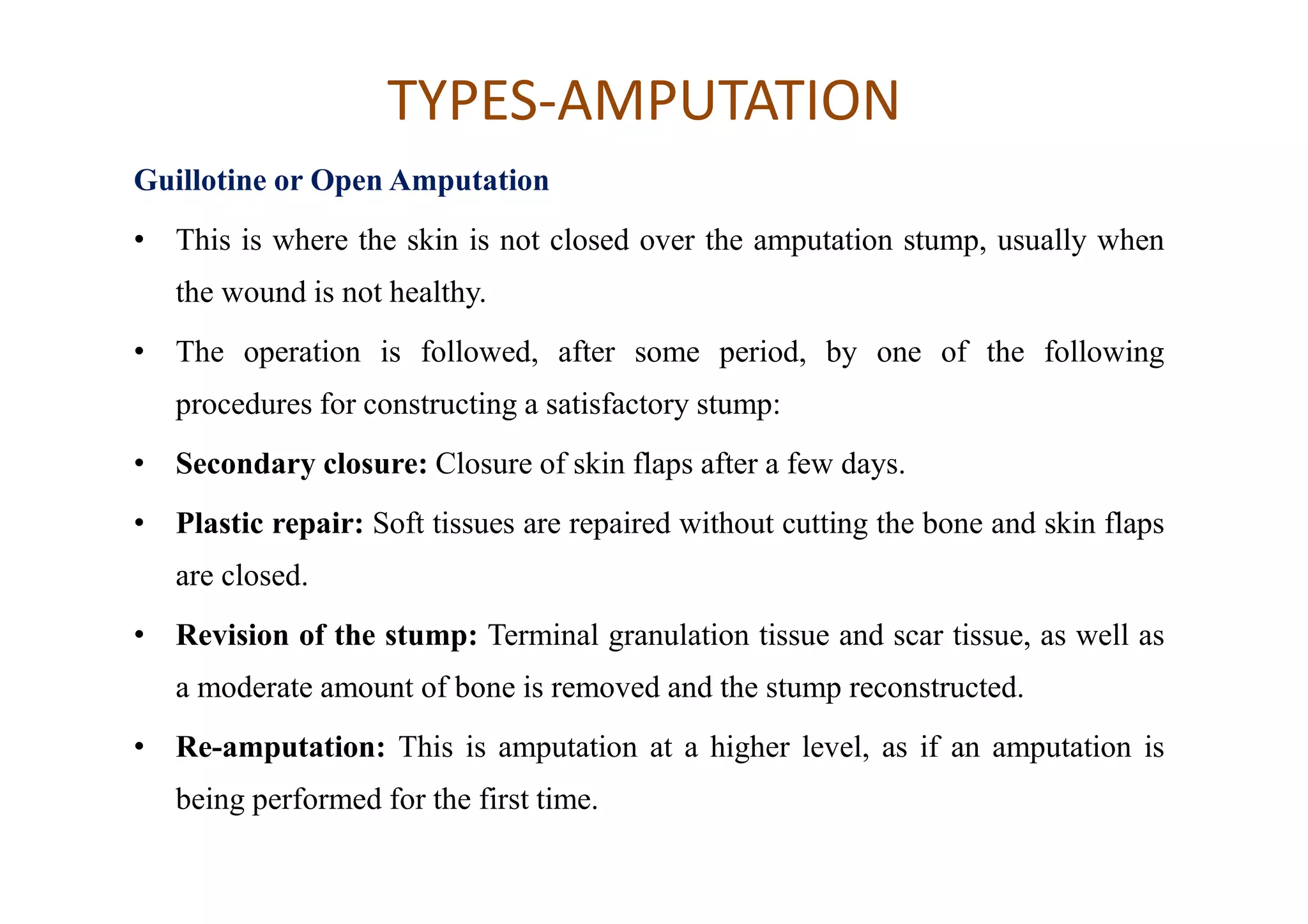 Amputation | PDF