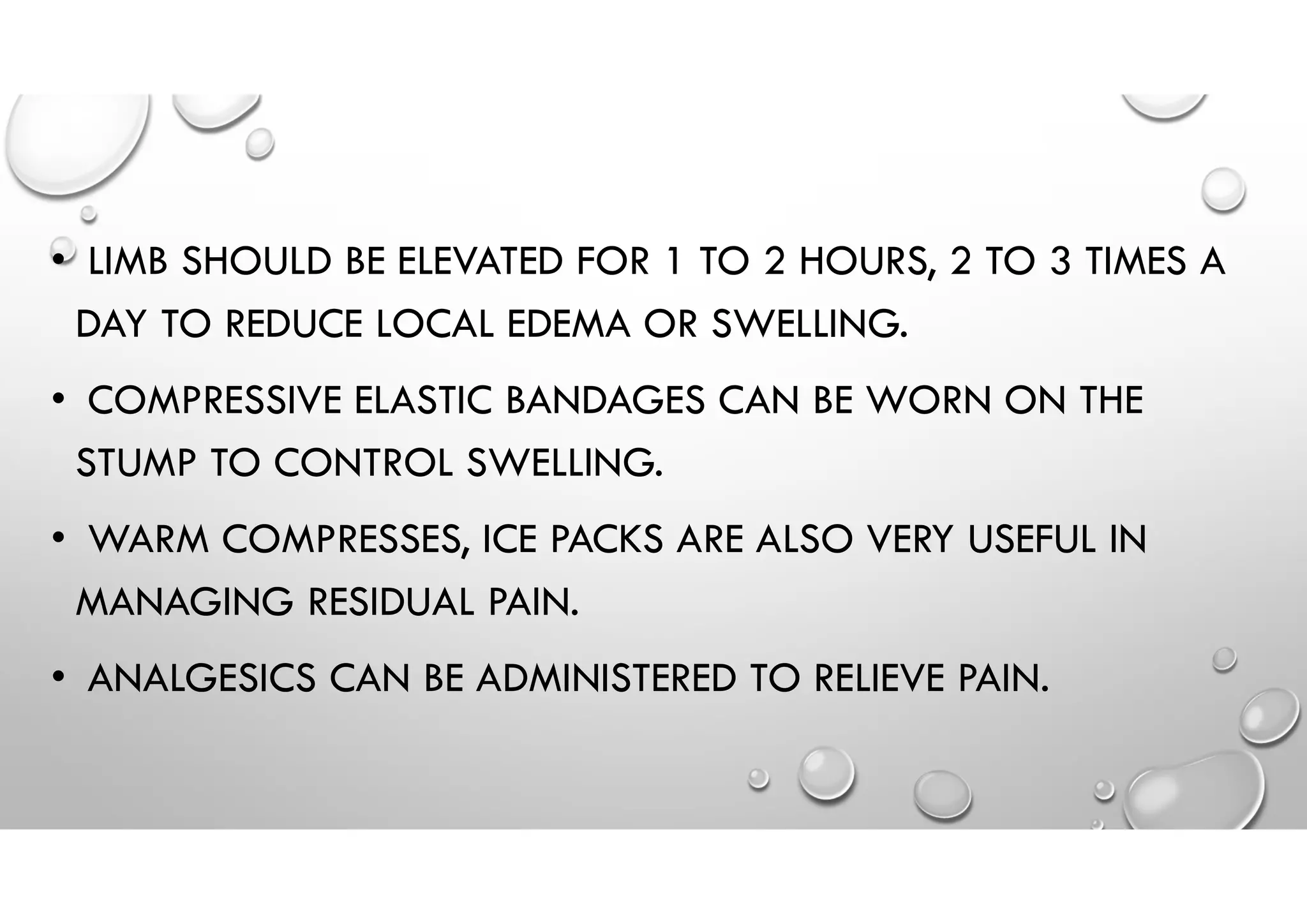 Amputation For G.N.M 2nd & B.Sc.2nd & 3rd Year Nursing Student. | PDF