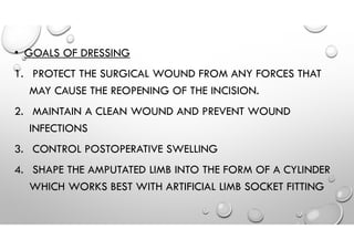 Amputation For G.N.M 2nd & B.Sc.2nd & 3rd Year Nursing Student. | PDF