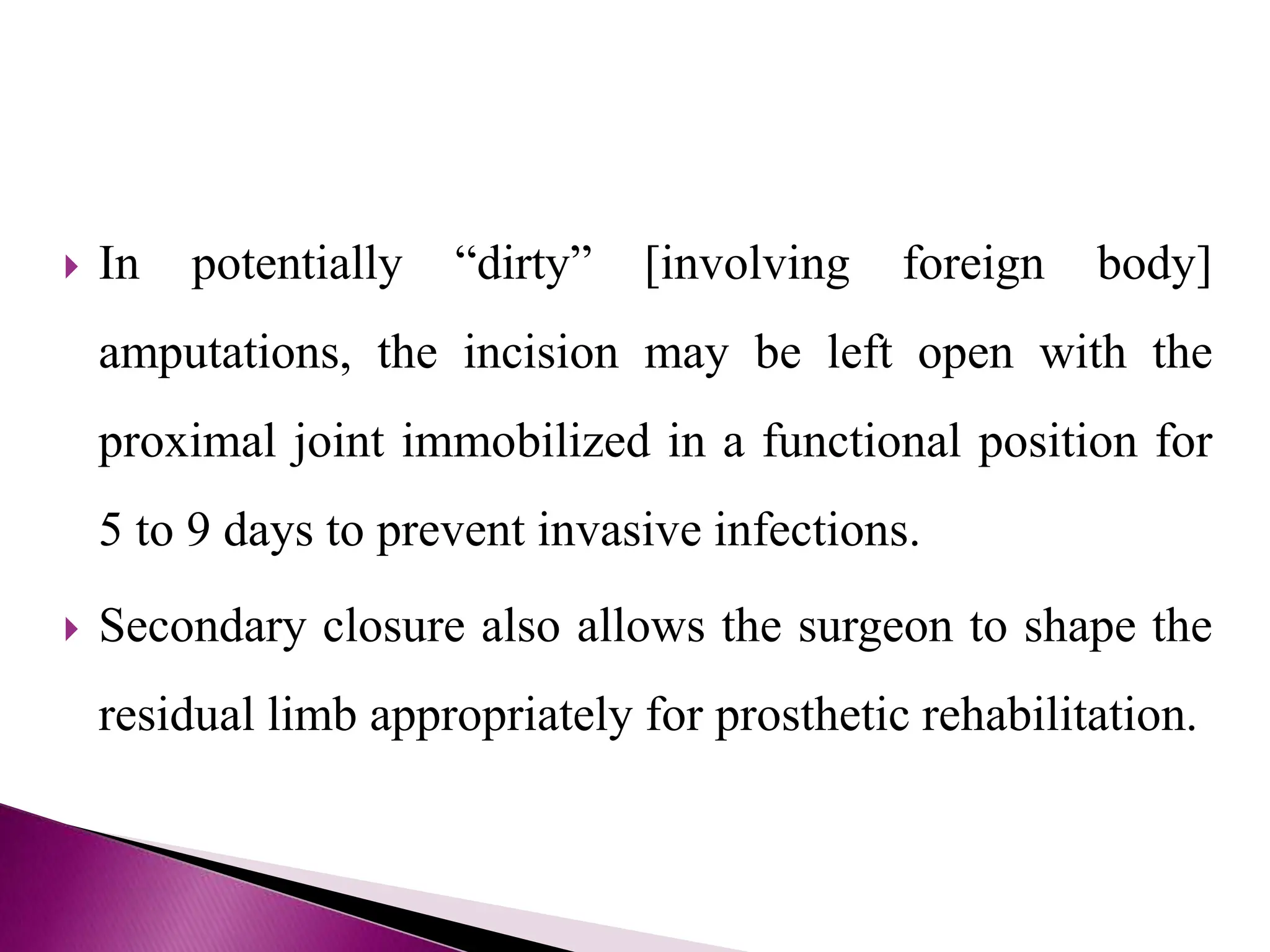 AMPUTATION ppt By Dr. Mumux | PPTX
