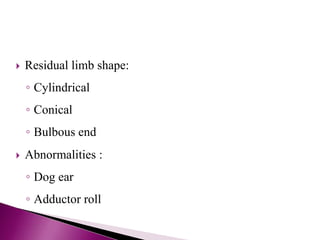 AMPUTATION ppt By Dr. Mumux | PPTX
