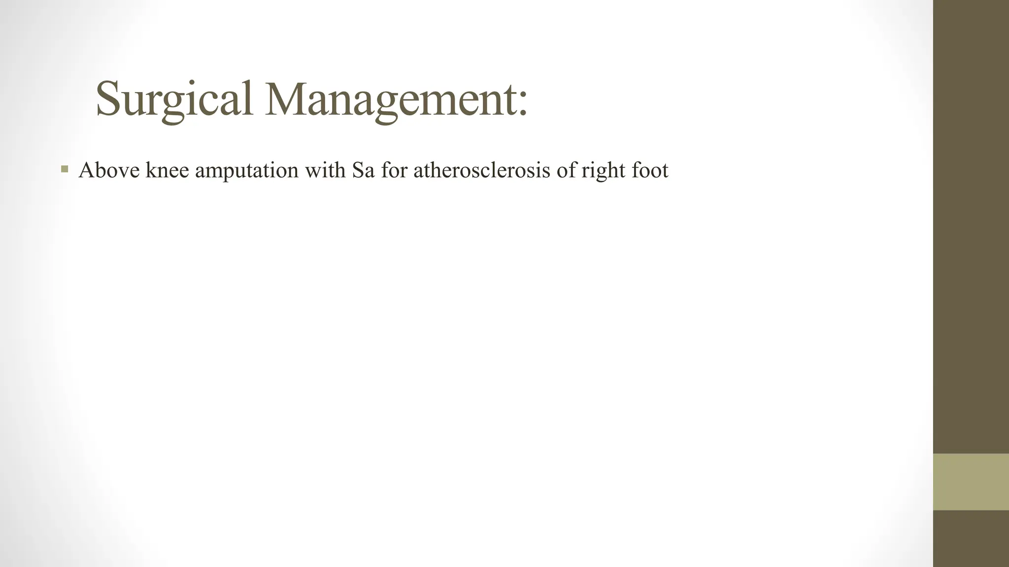 Peripheral Vascular Disease (PVD): Physiotherapy assessment and ...