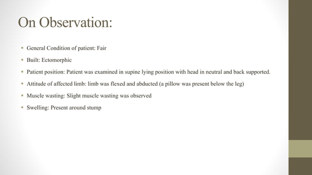 Peripheral Vascular Disease (PVD): Physiotherapy assessment and ...