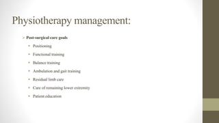 Peripheral Vascular Disease (PVD): Physiotherapy assessment and ...