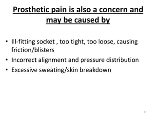 The amputation topic it's discribe all about amputation and procedure ...