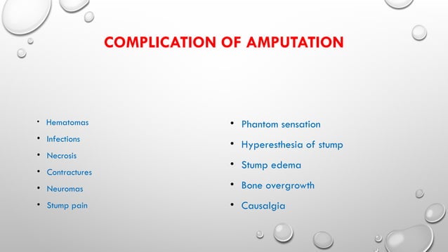 Amputation.pptx is a presentation that describes the role of physiotherapy after amputation | PPTX