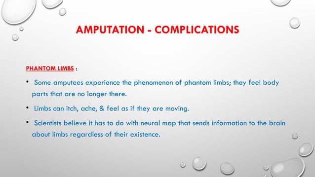 Amputation.pptx is a presentation that describes the role of physiotherapy after amputation | PPTX