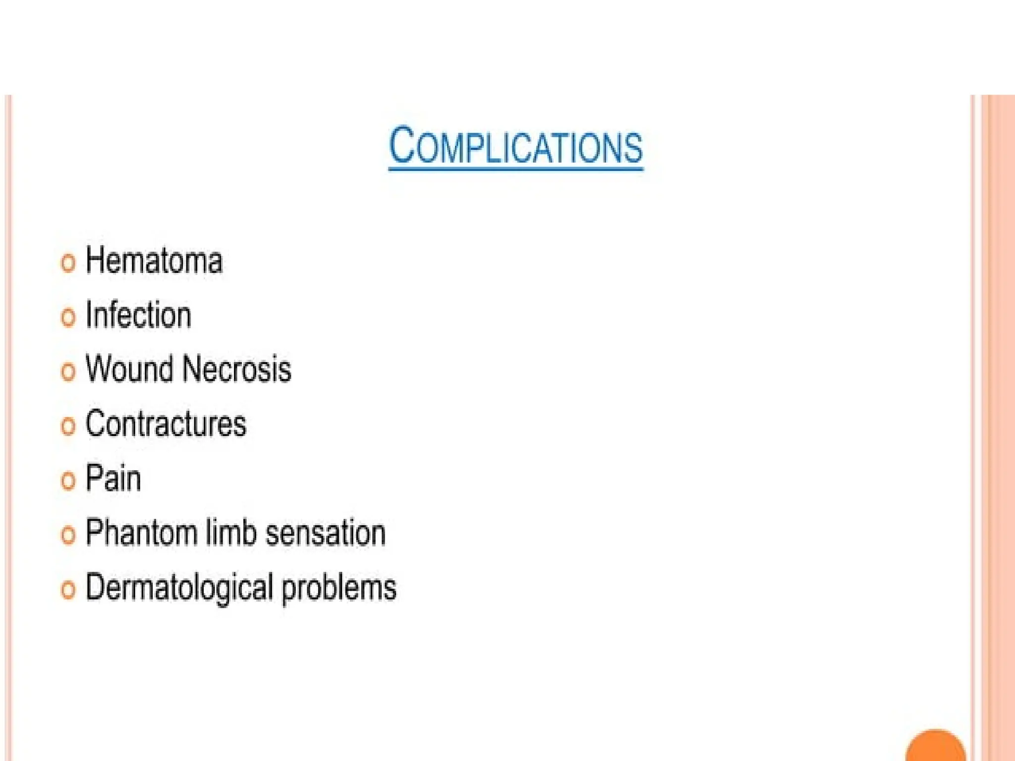 Surgical amputation of the lower and upper limps | PPTX
