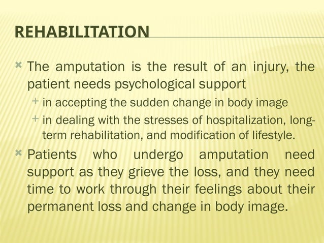 Amputation.pptx slide for nursing students | PPTX