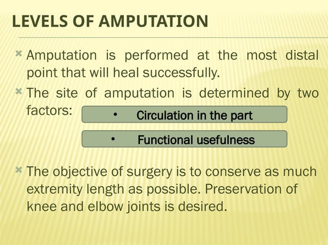 Amputation.pptx slide for nursing students | PPTX