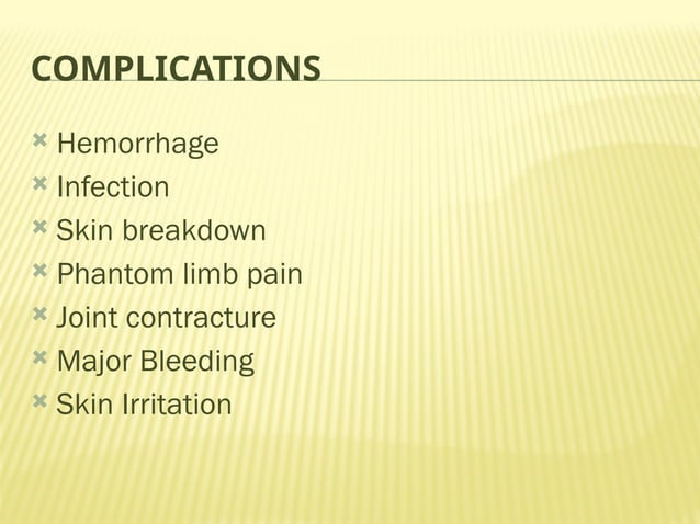 Amputation.pptx slide for nursing students | PPTX
