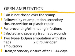 amputation.ppt in crush injury of lowerlimbs | PPT