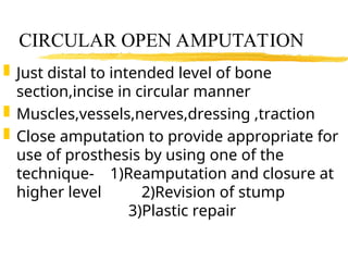 amputation.ppt in crush injury of lowerlimbs | PPT