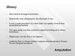 Amputation | PPT