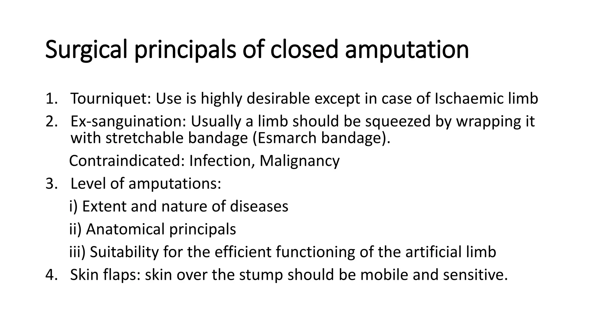 Amputation and Prosthesis | PPTX