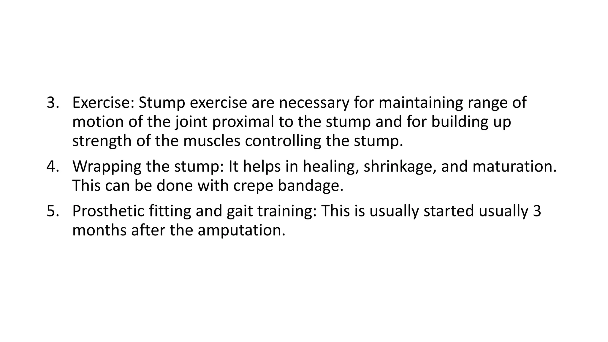 Amputation and Prosthesis | PPTX