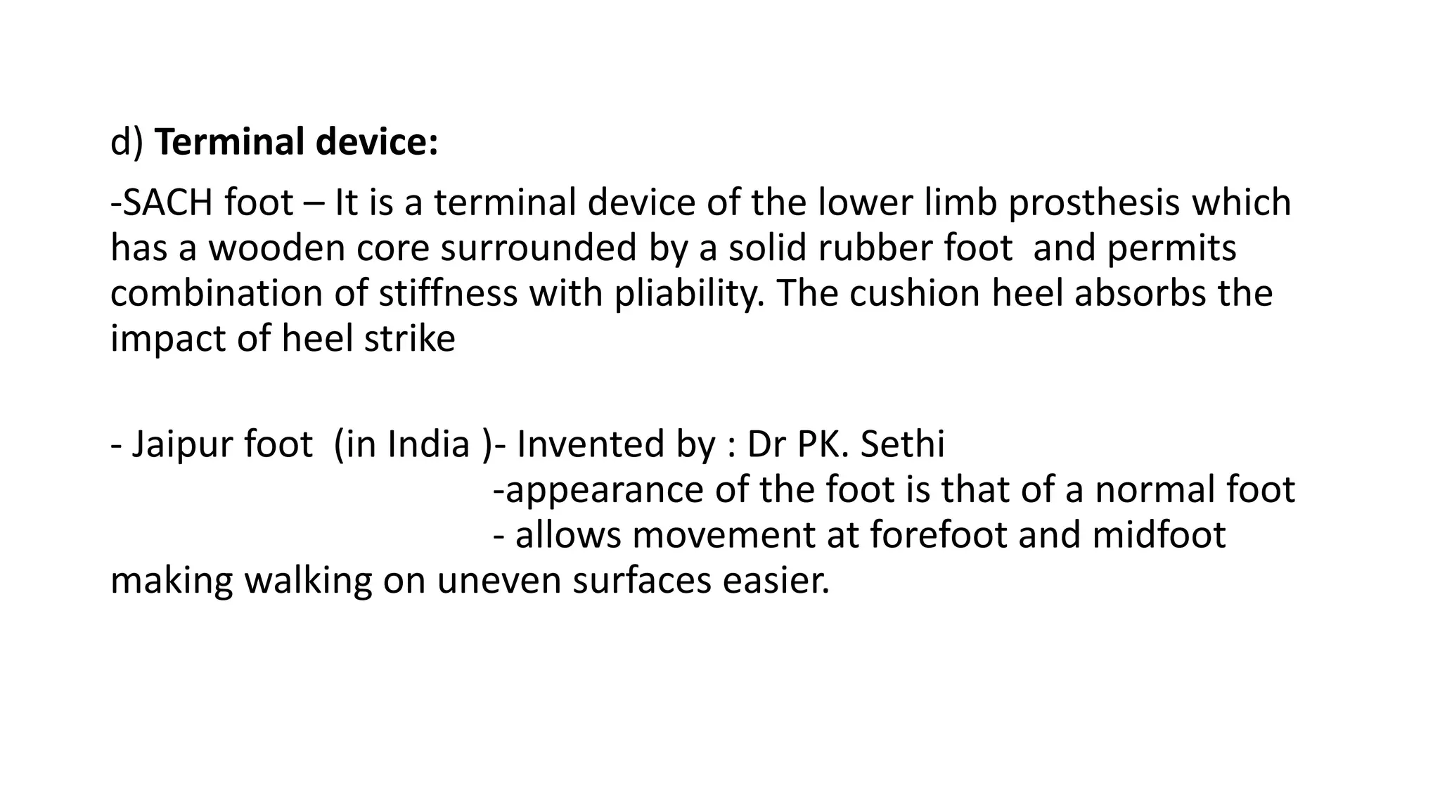 Amputation and Prosthesis | PPTX
