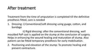Amputation and Prosthesis | PPTX