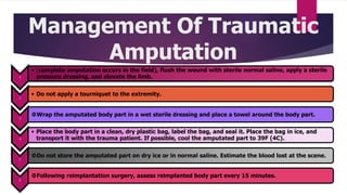 Amputation and prosthesis | PPTX