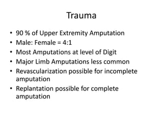 Amputation and rehabilitation | PPTX