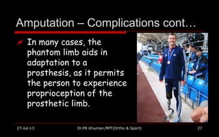 Amputations | PPTX