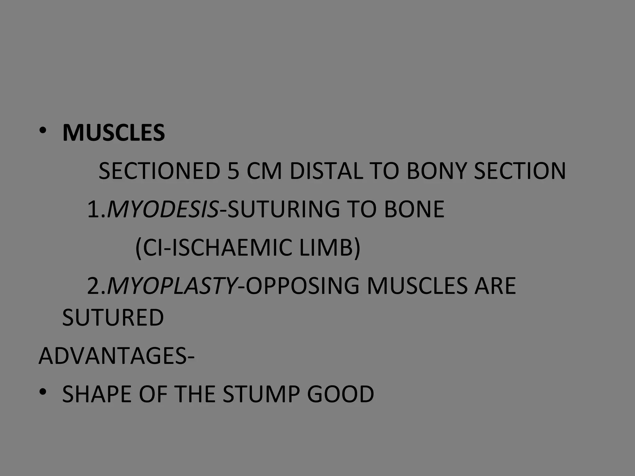 Amputations | PPT