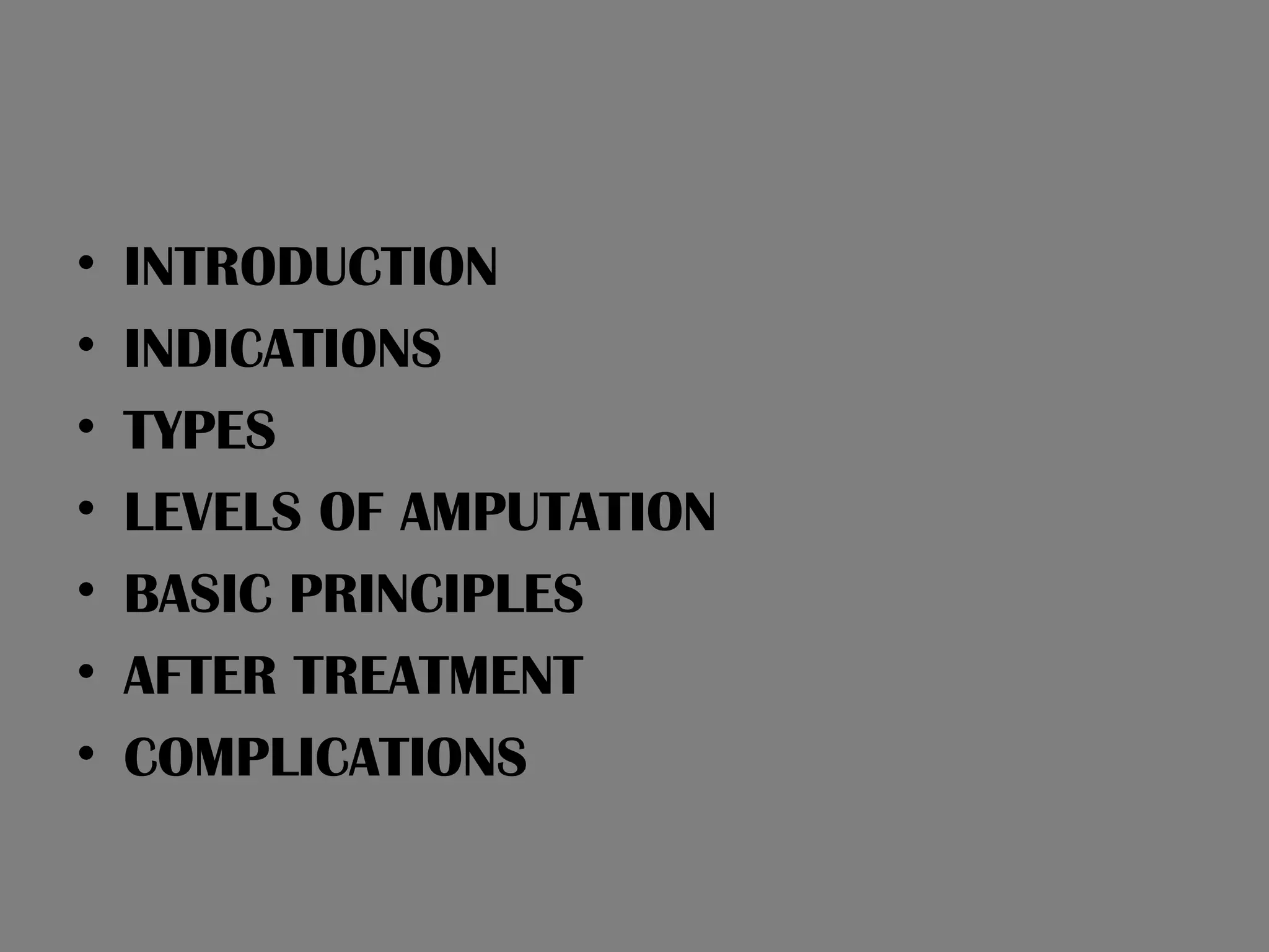 Amputations | PPT