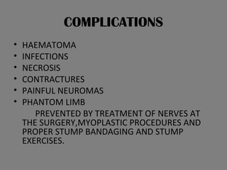 Amputations | PPT