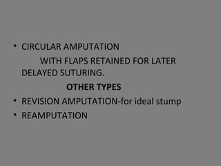 Amputations | PPT