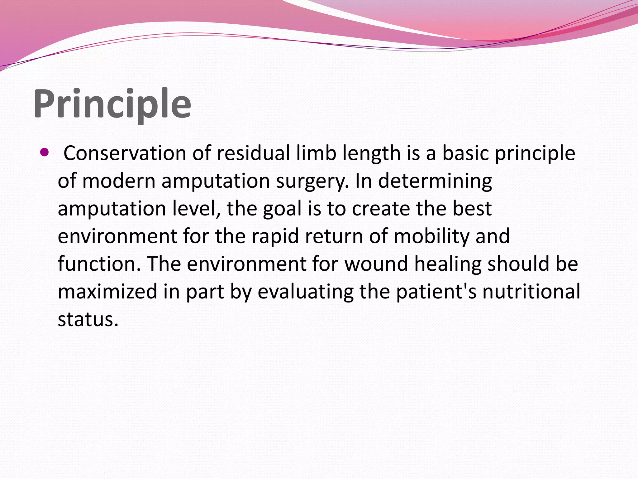 Amputations below elbow ppt | PPTX