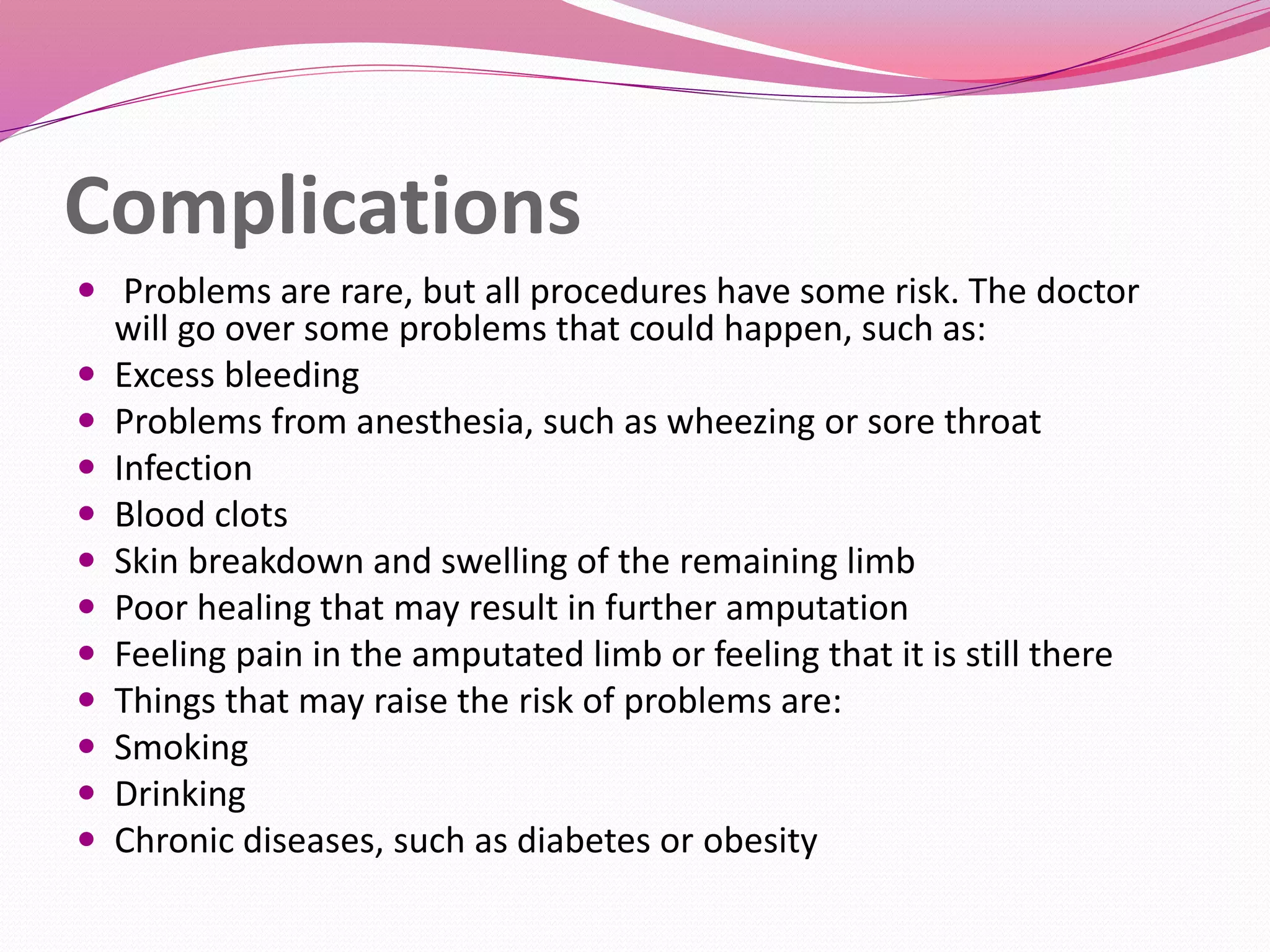 Amputations below elbow ppt | PPTX