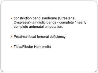 Amputations in children | PPTX | Death, Injury, or Military Conflict ...
