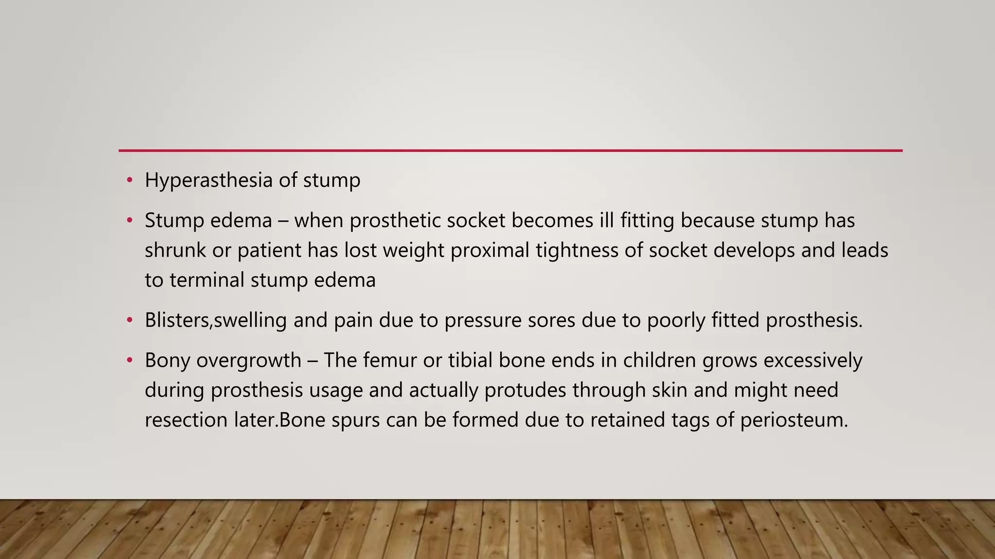 Amputation stump | PPTX