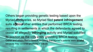 AMP v. Myriad Discussion Slides | PPT