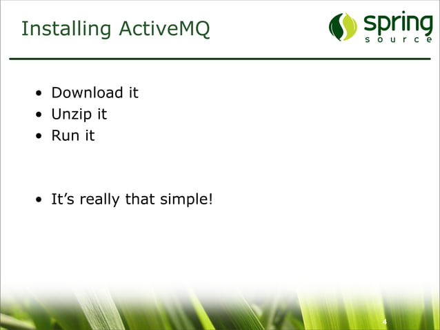 Enterprise Messaging With ActiveMQ and Spring JMS | PDF | Databases | Computer Software and ...