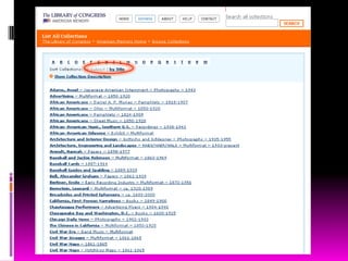 American Memory | PPT