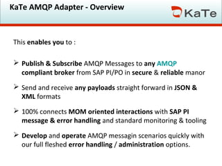 KaTe AMQP Adapter for SAP Process Orchestration / SAP Process ...