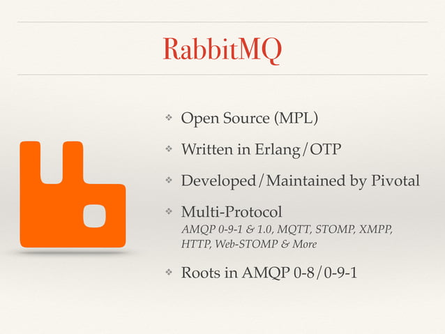 Messaging Standards and Systems - AMQP & RabbitMQ | PPT