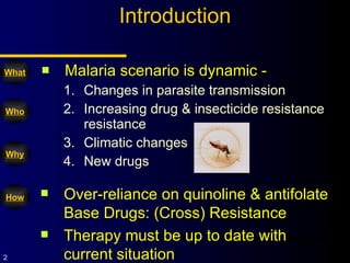 Emerging trends malaria | PPT