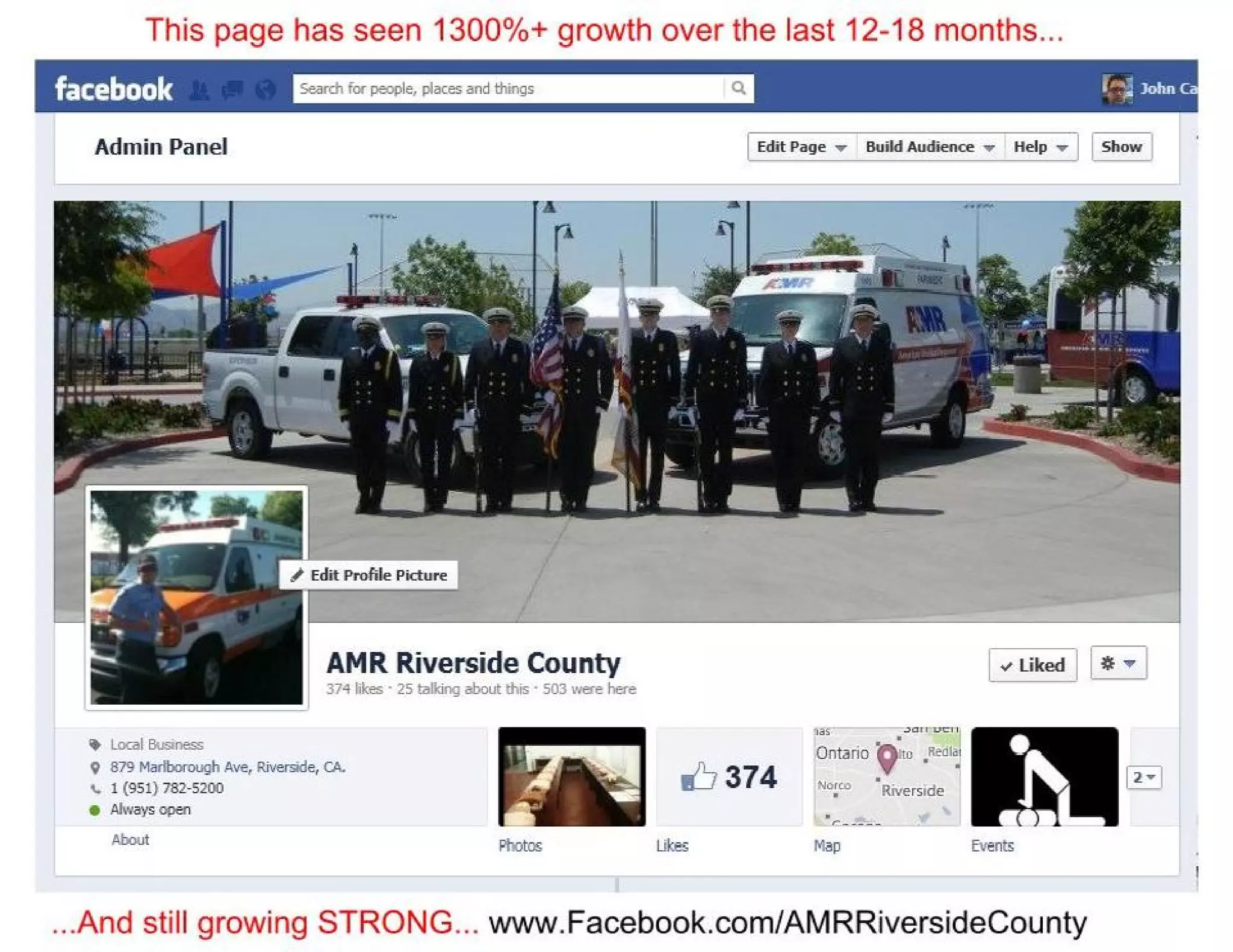 AMR Riverside County FB Page (Admin.) | PDF