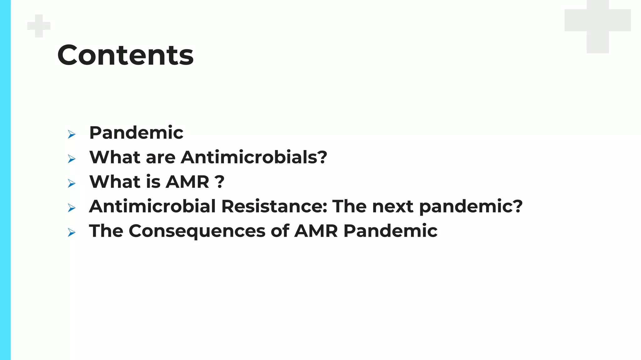 The next pandemic: AMR | PPTX
