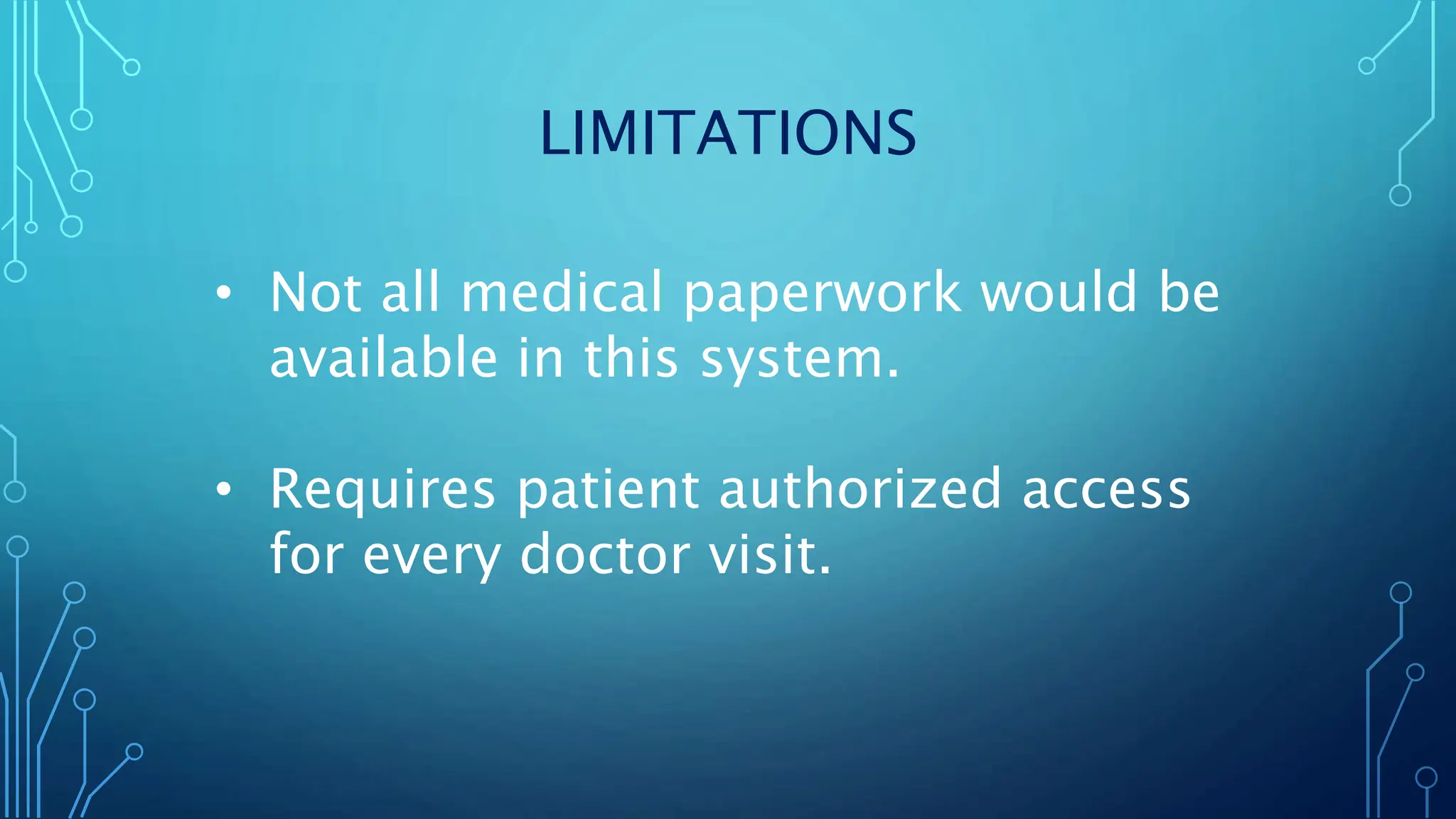 Automated Medical Records Mini Project Presentation | PPTX