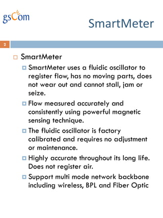 Water and Electrical Utility Meter Reading with BPL | PDF