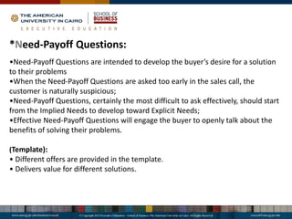 Amr Ali.SPIN selling | PPTX