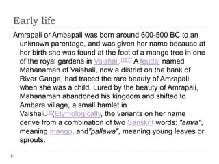 Amrapali | PPTX