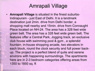 Amrapali group | PPTX