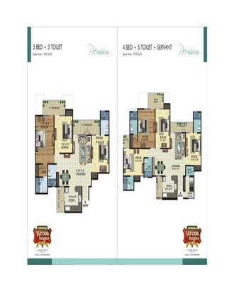 Amrapali verona heights brochure new | PDF
