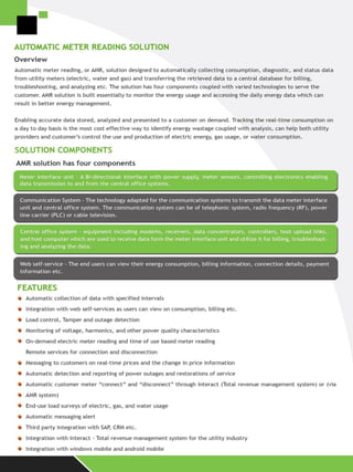 Amr - Automatic Meter Reading | PDF