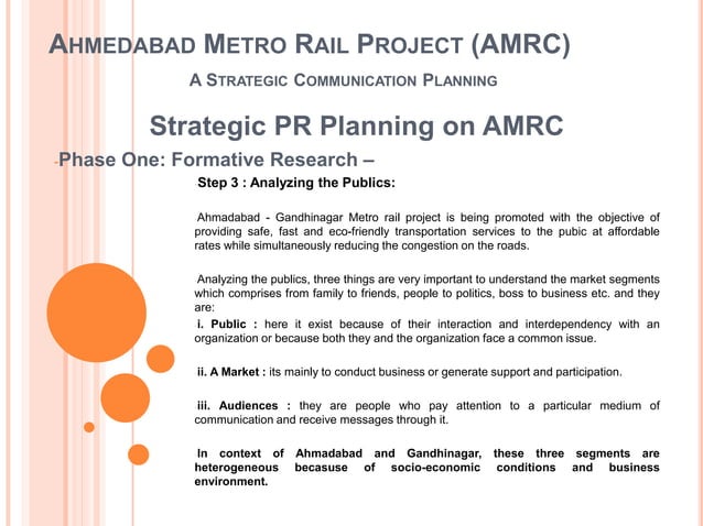 AMRC Presentation | PPT