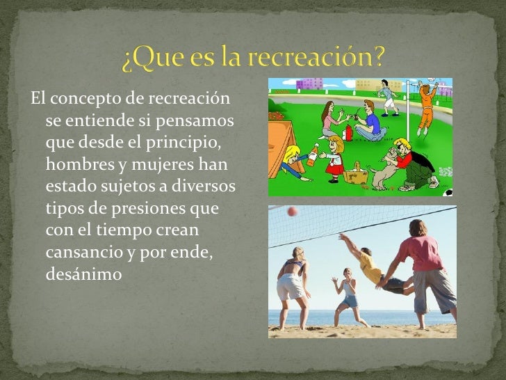 recreación